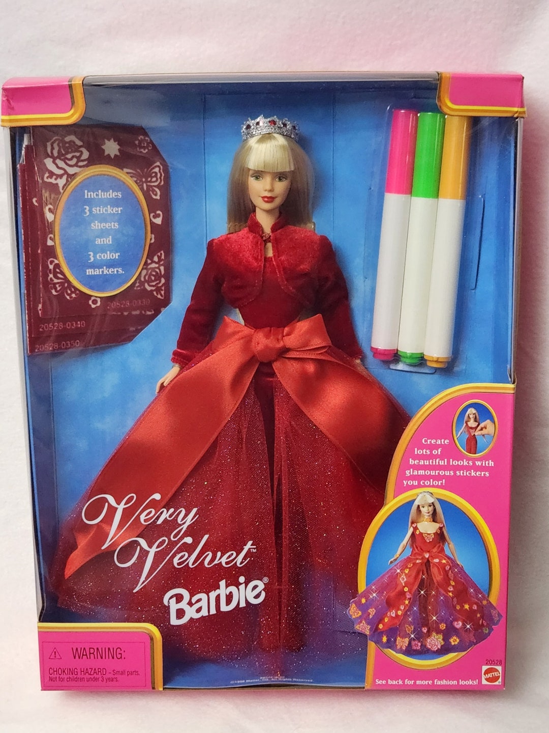 Barbie Very Velvet 1998 20528 NRFB - Etsy