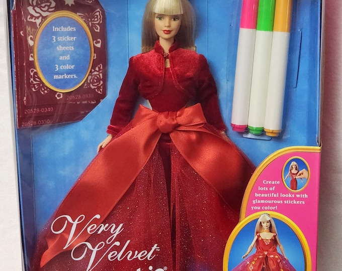 Barbie Very Velvet 1998 20528 NRFB - Etsy