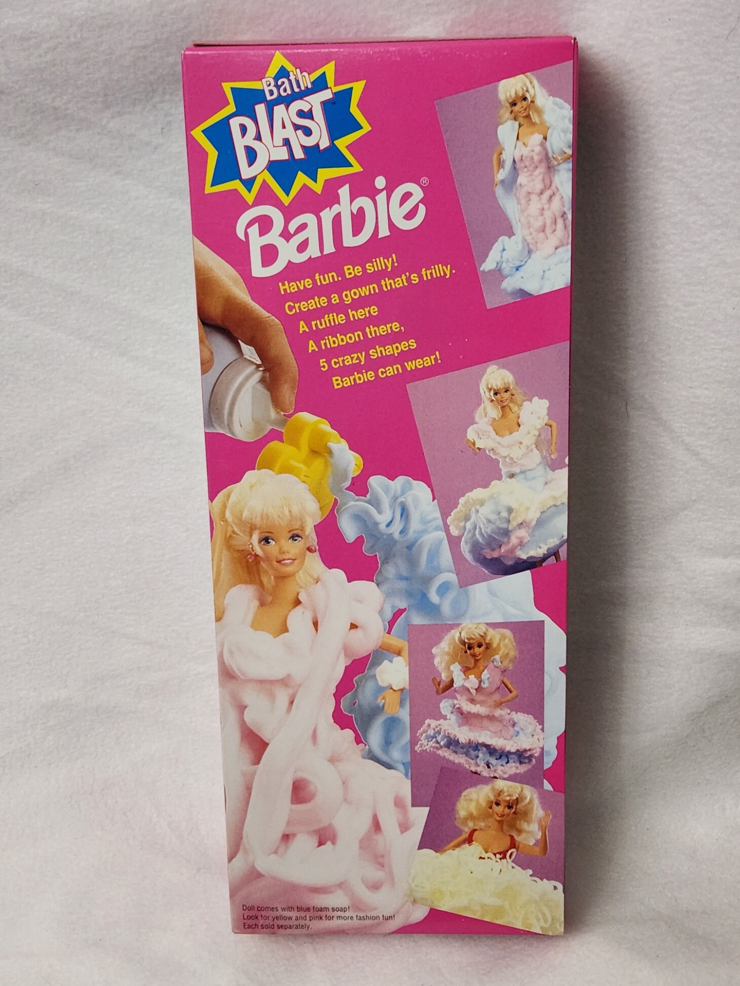 Barbie Bath Blast With Blue Fashion Foam Soap 1992 4159 NRFB - Etsy