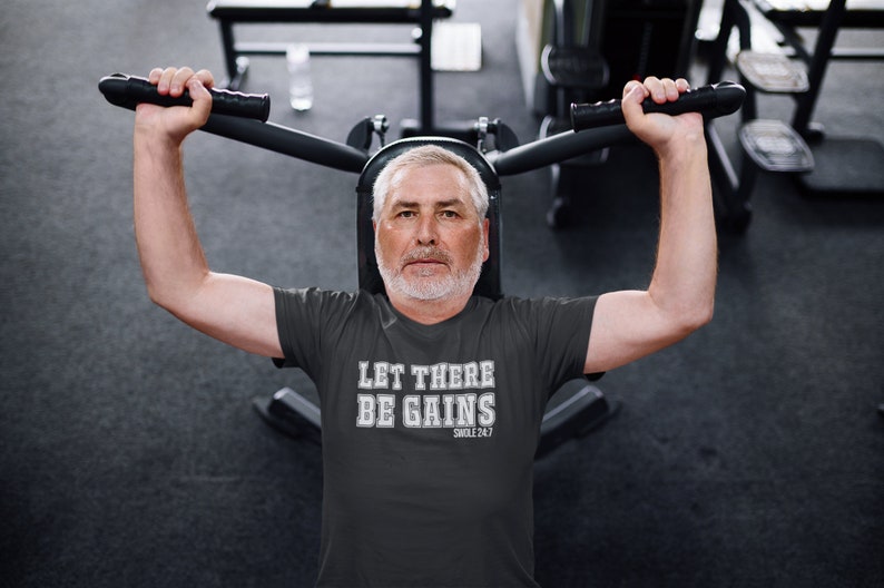 SVG Let There Be Gains - SWOLE 24:7 - Digital File - Etsy