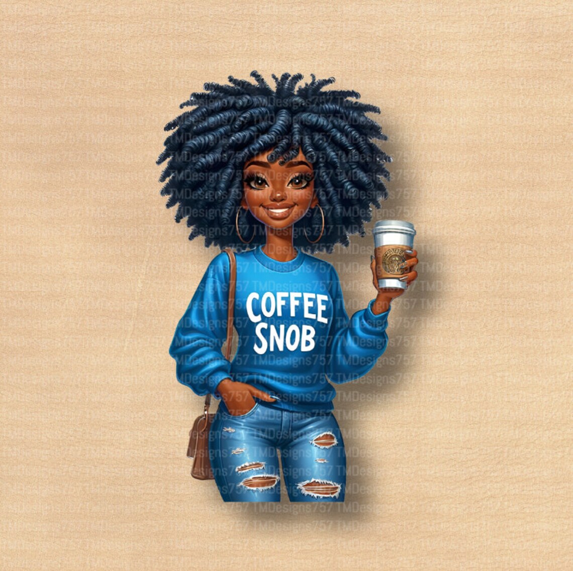PNG - African-american Woman; Caricature; Locs; Dreadlocks; Journals ...