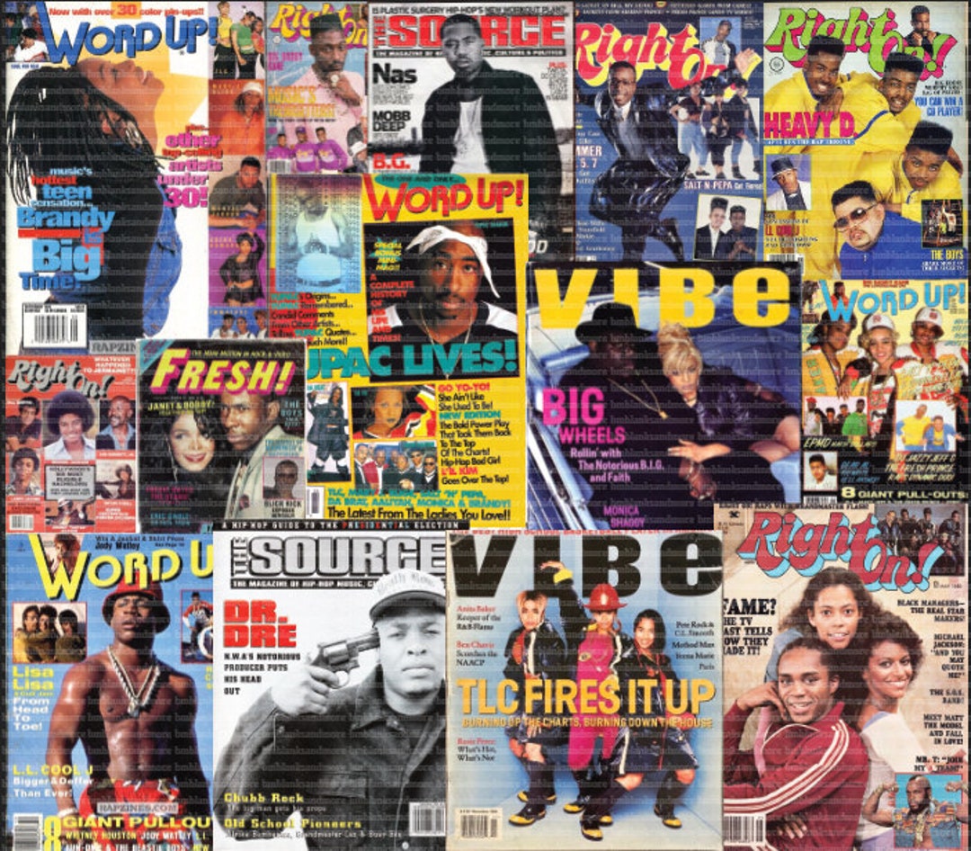 COLLAGE Vintage Magazines 80s Magazines 90s Magazines - Etsy