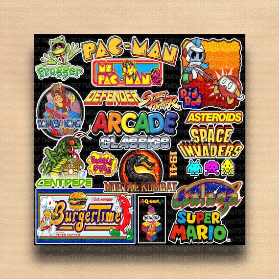 Classic Arcade Game Logo