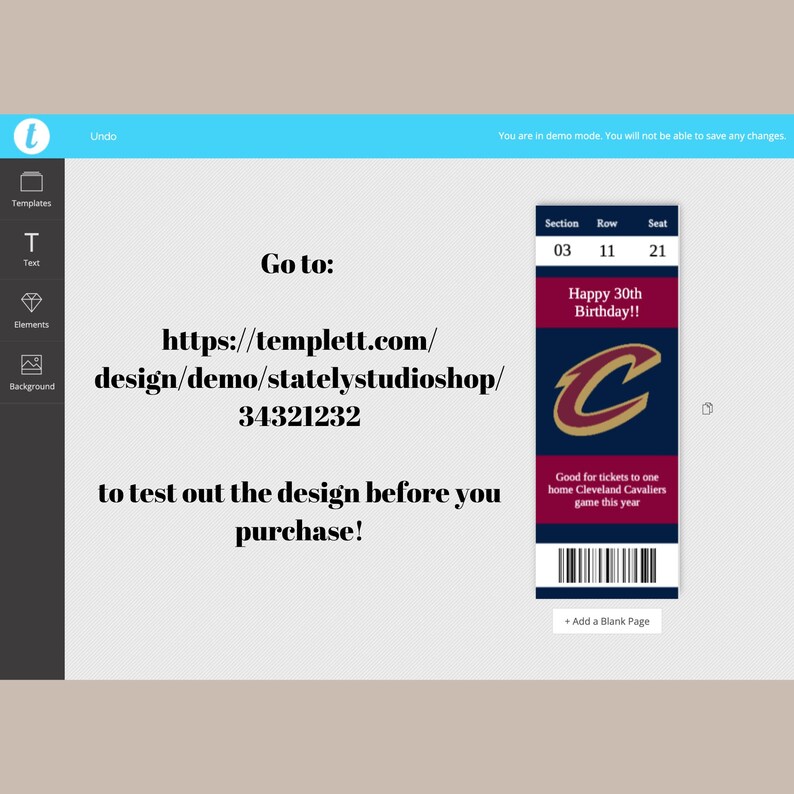 Cleveland Cavaliers Surprise Ticket Gift, Cleveland Cavaliers Custom ...