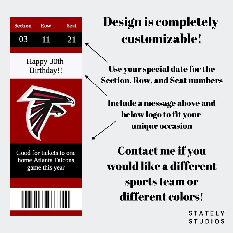 Atlanta Falcons - Etsy