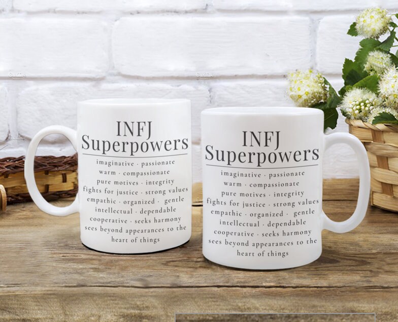 INFJ Mug, Infj Strengths, Infj Coffee Mug, Infj Gift, Gift for Infj ...