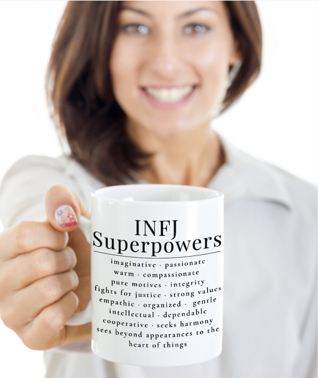 INFJ Mug, Infj Strengths, Infj Coffee Mug, Infj Gift, Gift for Infj ...