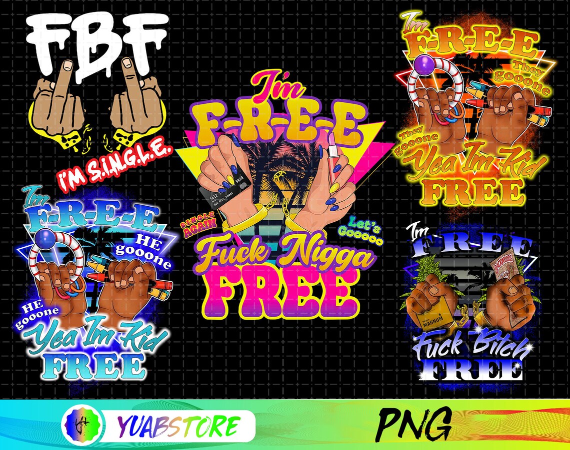 Bundle 5 PNG FNF FBF Combo 2 Printable Instant Download. | Etsy