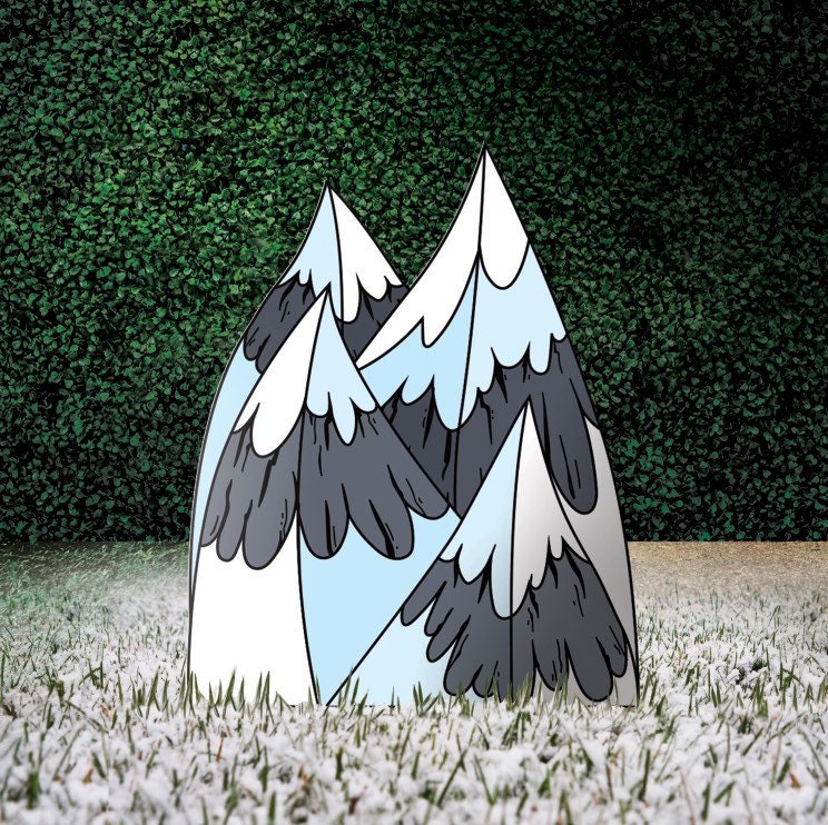 Grinch Yard Decoration / Grinch Mountain / How the Grinch Stole ...