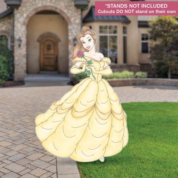 Princess Belle Cutouts - Etsy