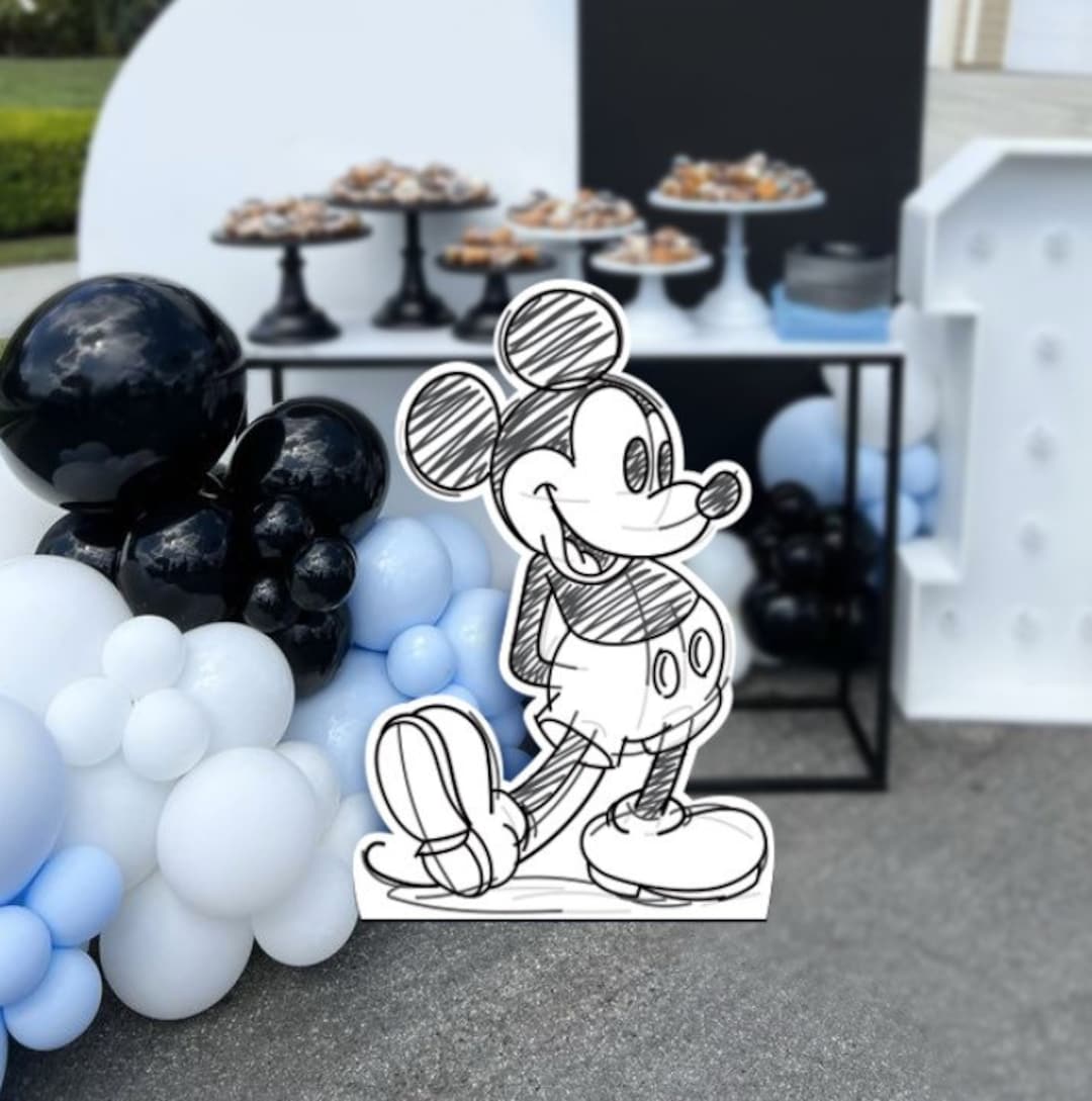 Mickey Mouse Paper Cutouts