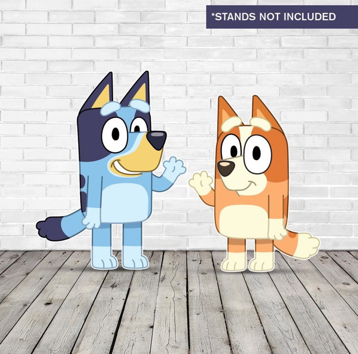 Bluey and Bingo Cutouts / Bluey Bingo Yard Decoration / Bluey Birthday ...