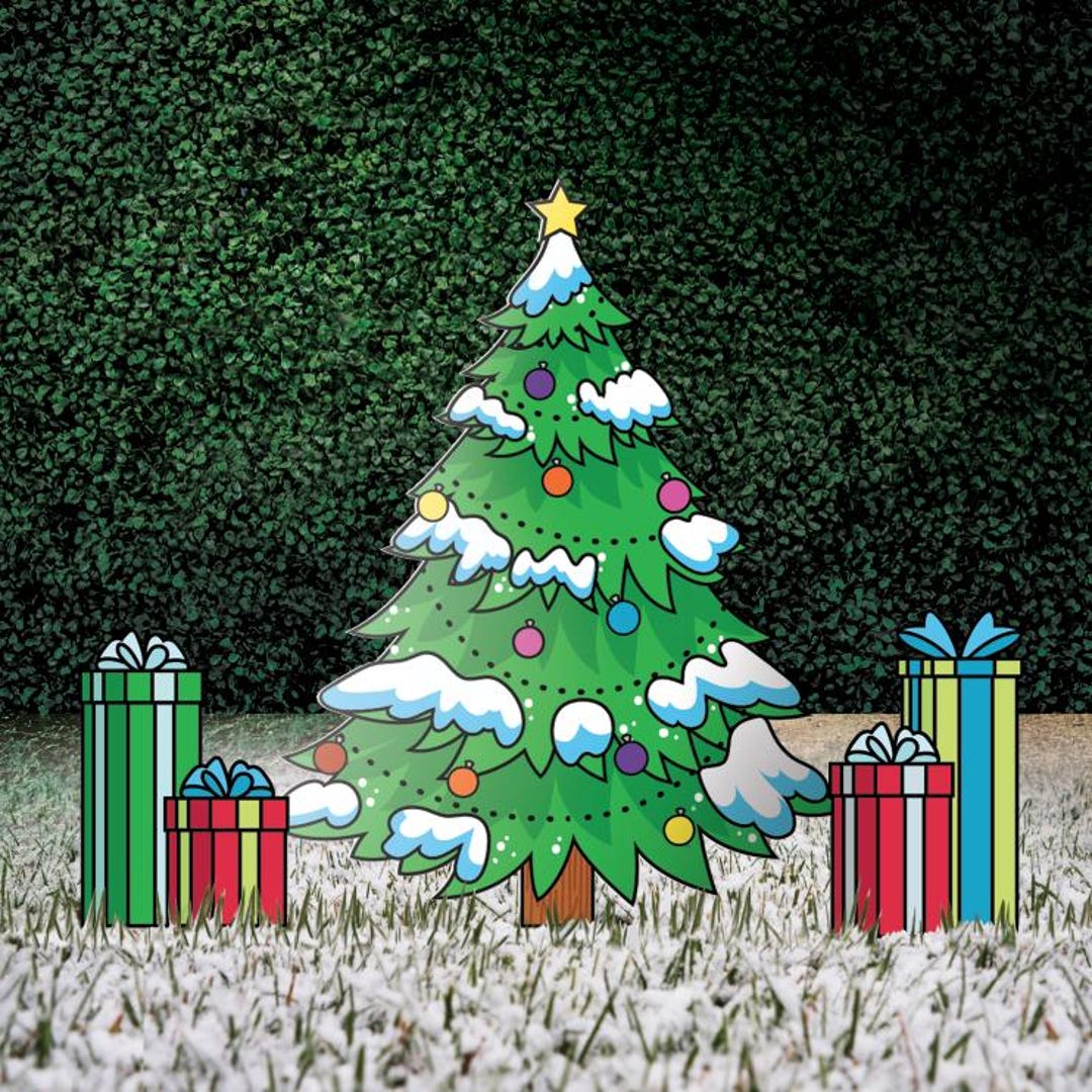 Grinch Yard Decoration / Grinch Tree / How the Grinch Stole Christmas ...