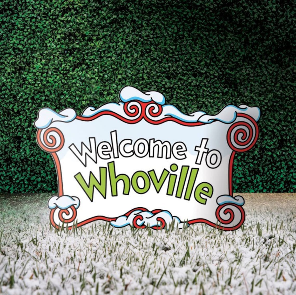 Welcome To Whoville Sign Printable