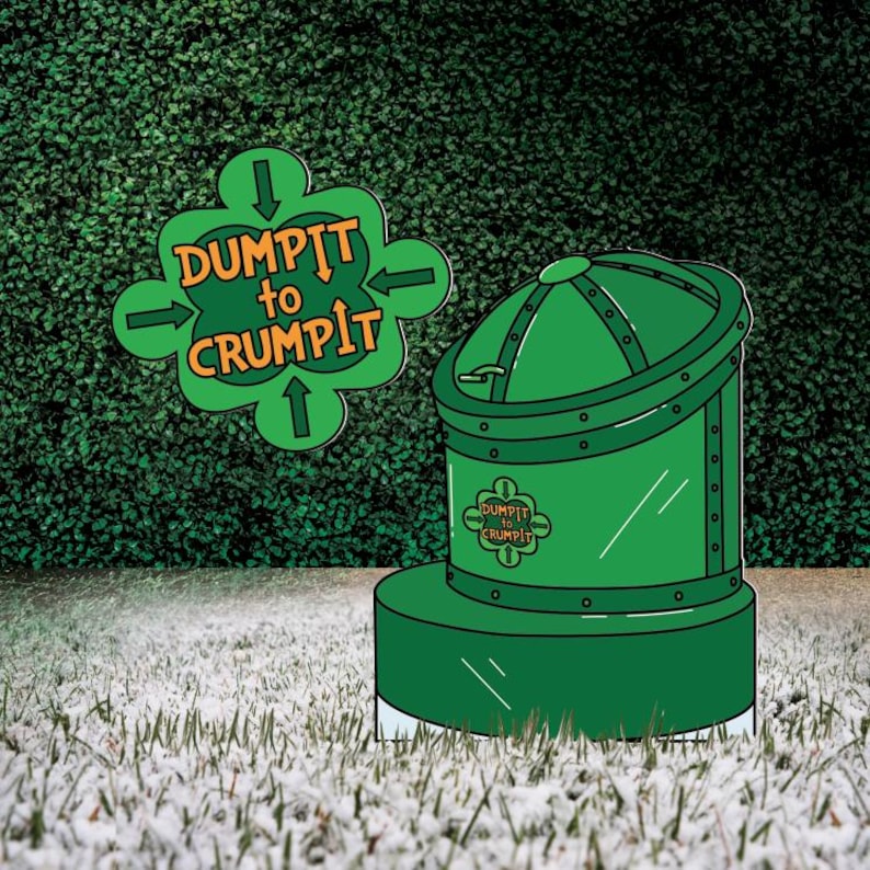 Grinch Dump / Grinch Yard Decoration / Grinch Yard Props / How the ...