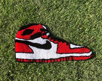 Nike Hand Tufted Rug - Etsy
