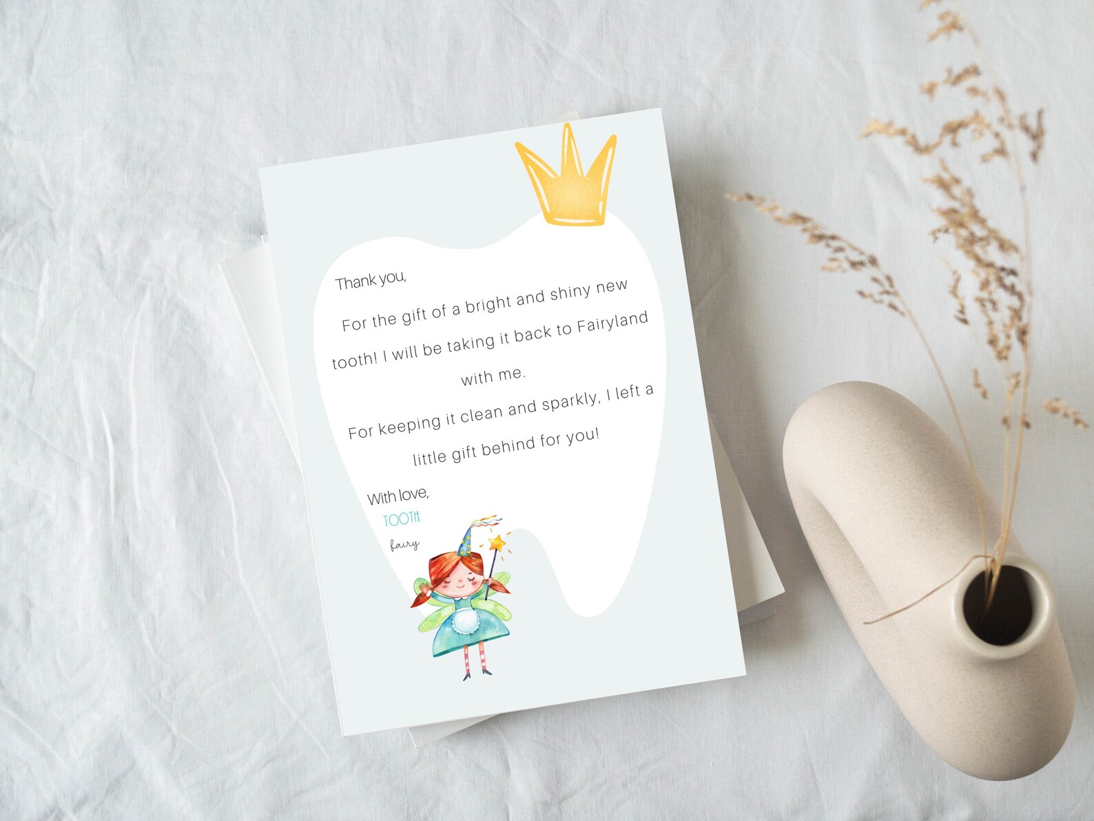 Letter From Tooth Fairy Tooth Fairy Note Lost Tooth Letter - Etsy