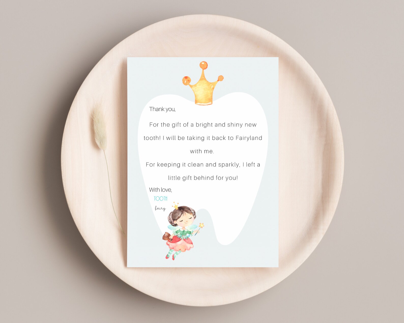 Letter From Tooth Fairy, Tooth Fairy Note, Lost Tooth Letter, Tooth ...