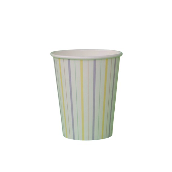 Pastel Paper Cups set of 8 Pastel Party Cups Pastel Cups - Etsy