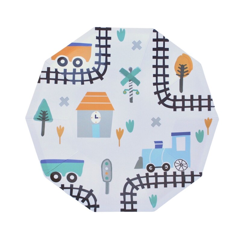 Train Plates - Etsy