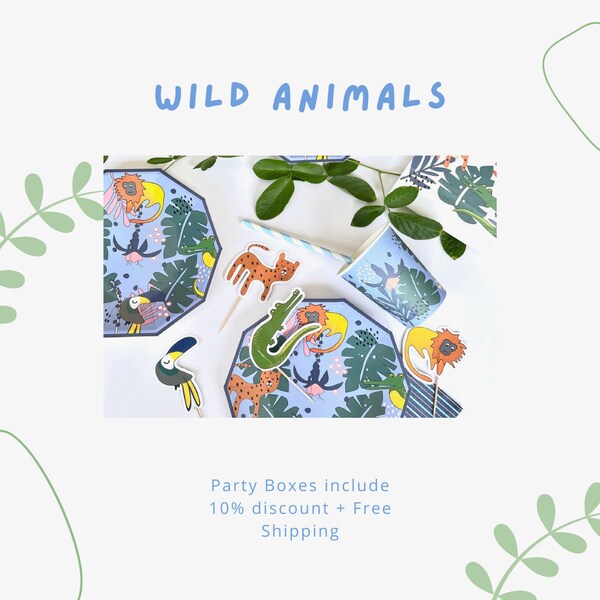 Wild Plates - Etsy