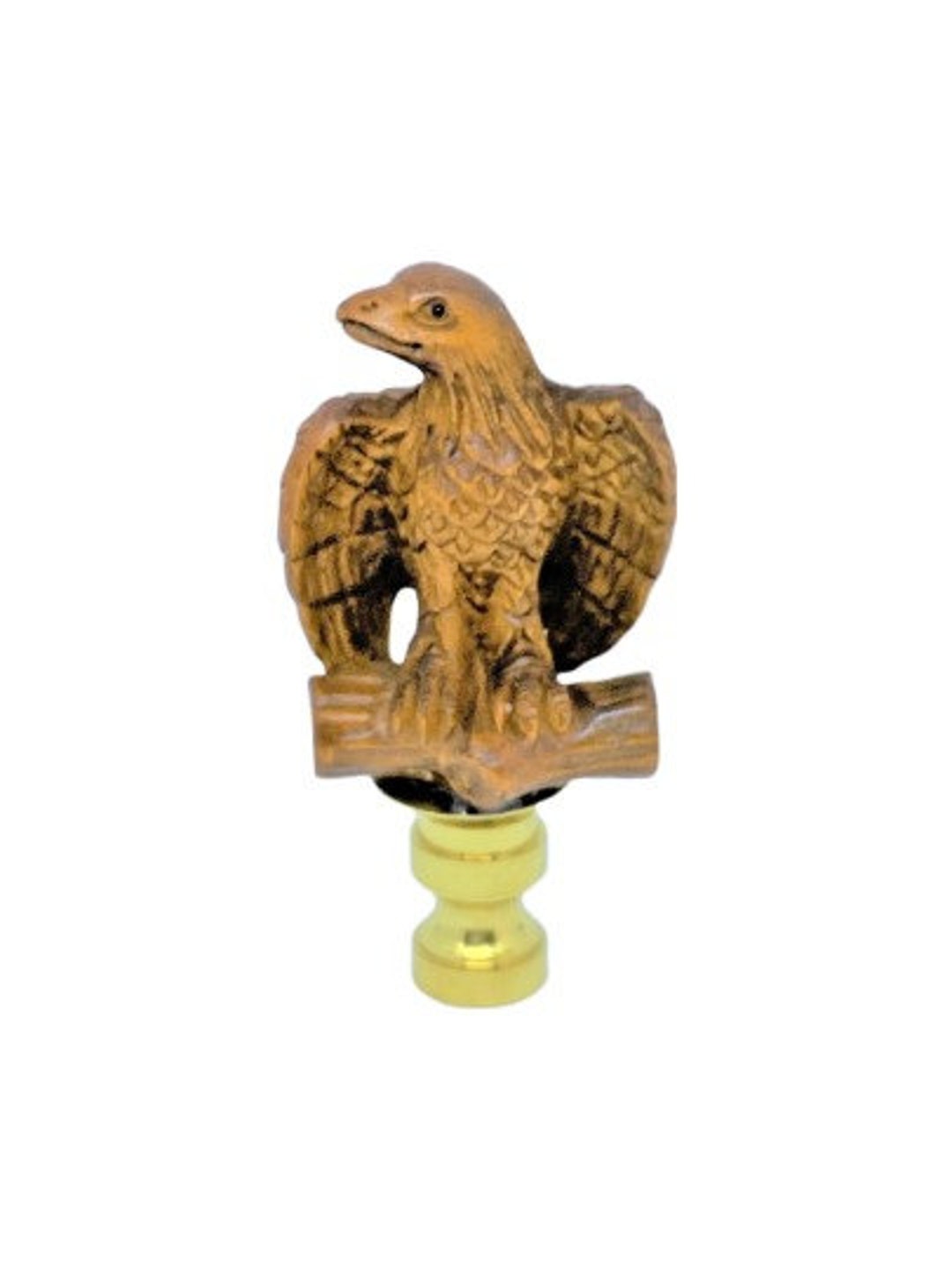 BIRD EAGLE Perched Netsuke Lamp Shade Finial - Etsy
