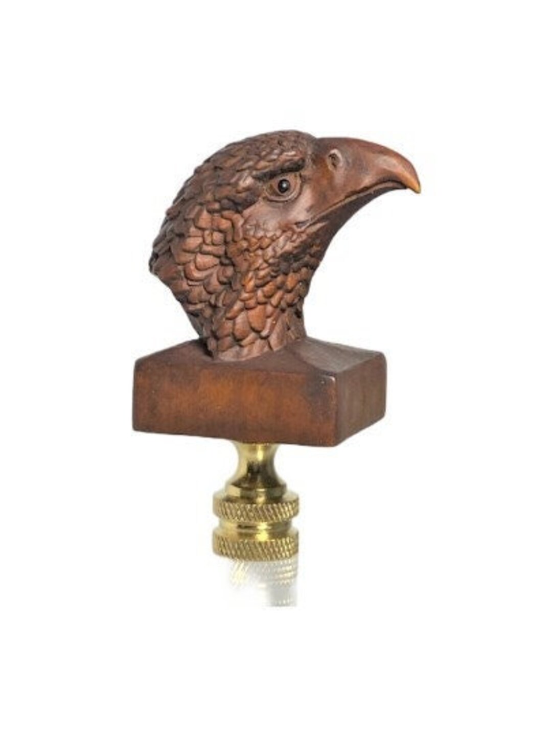BIRD EAGLE Head Netsuke Lamp Shade Finial - Etsy