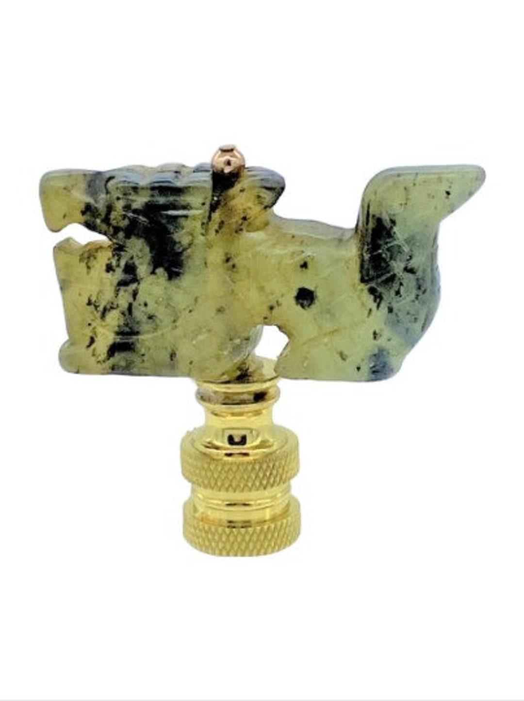 Lamp Finial DRAGON Jade Lamp Finial - Etsy
