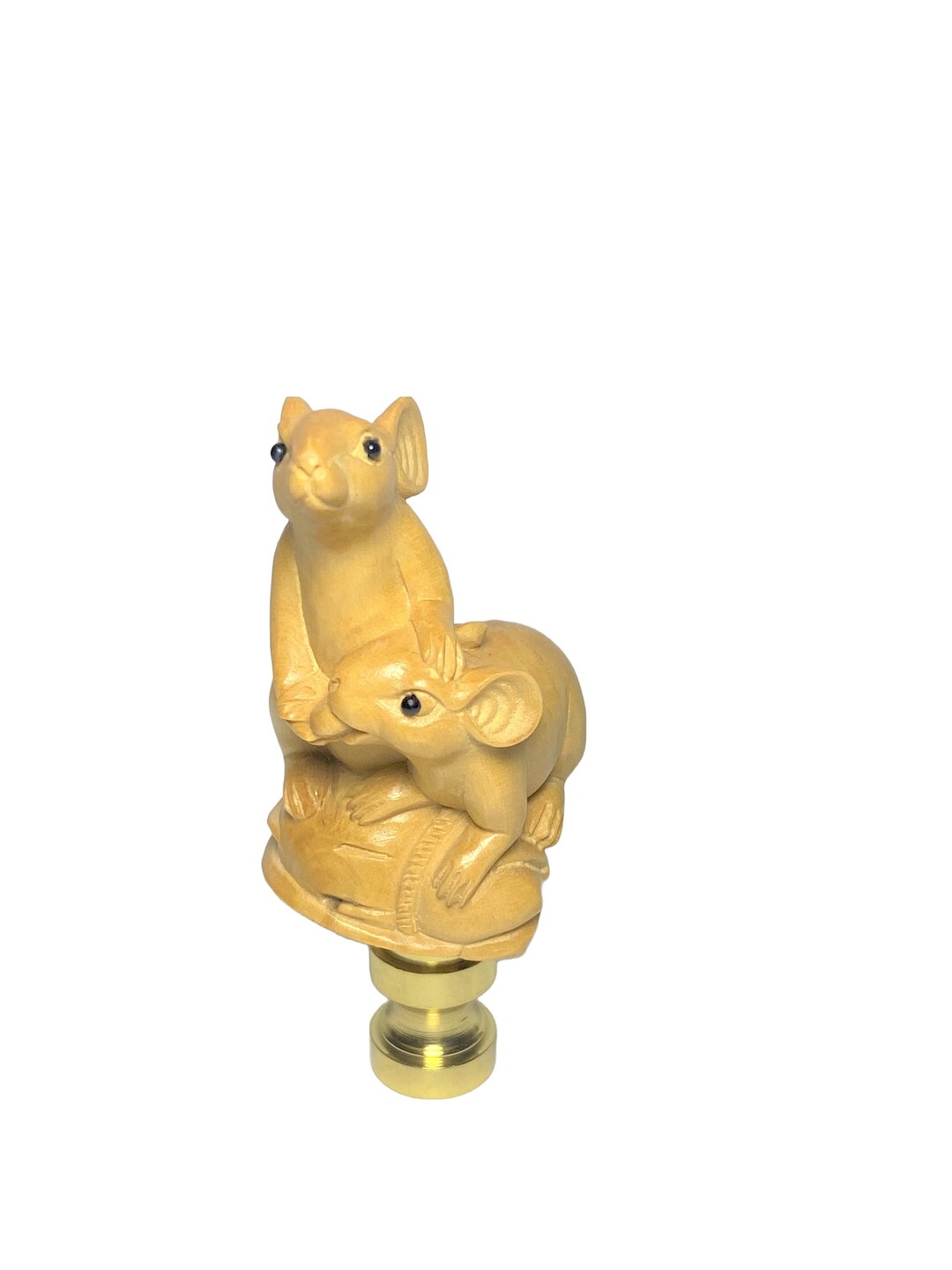 MOUSE MICE Netsuke Lamp Shade Finial - Etsy