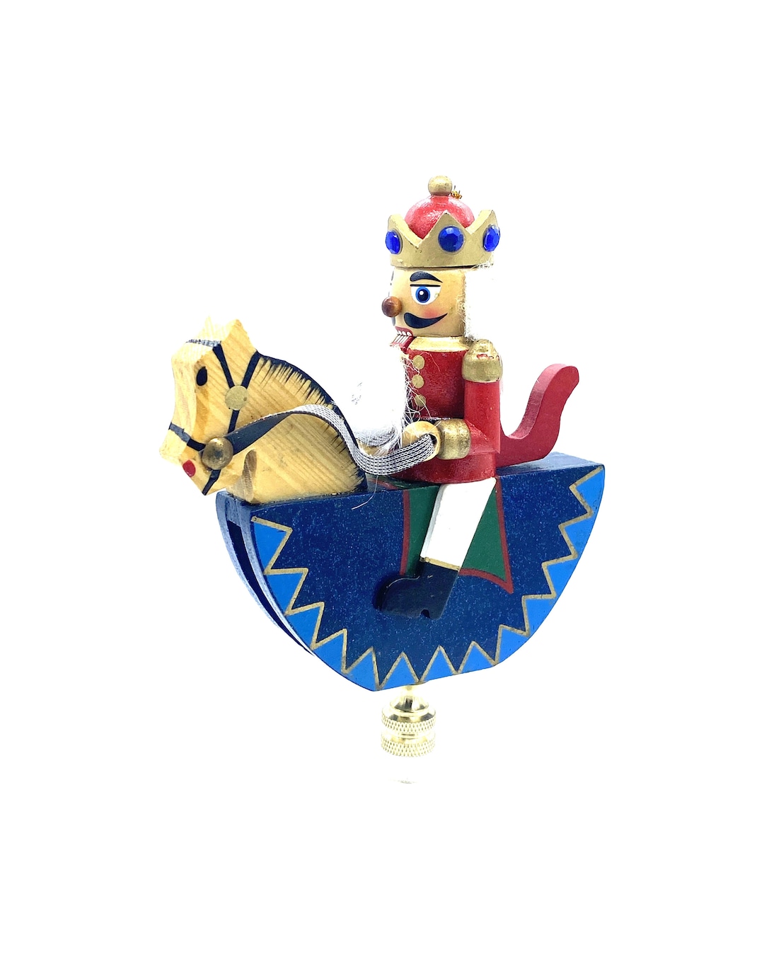 NUTCRACKER & HORSE Lamp Shade Finial - Etsy