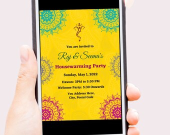 Hawan Invitation - Etsy