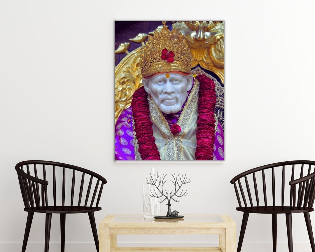 Printable Shirdi Sai Wall Art, Sai Baba Photo, Shirdi Sai Print, Sai ...