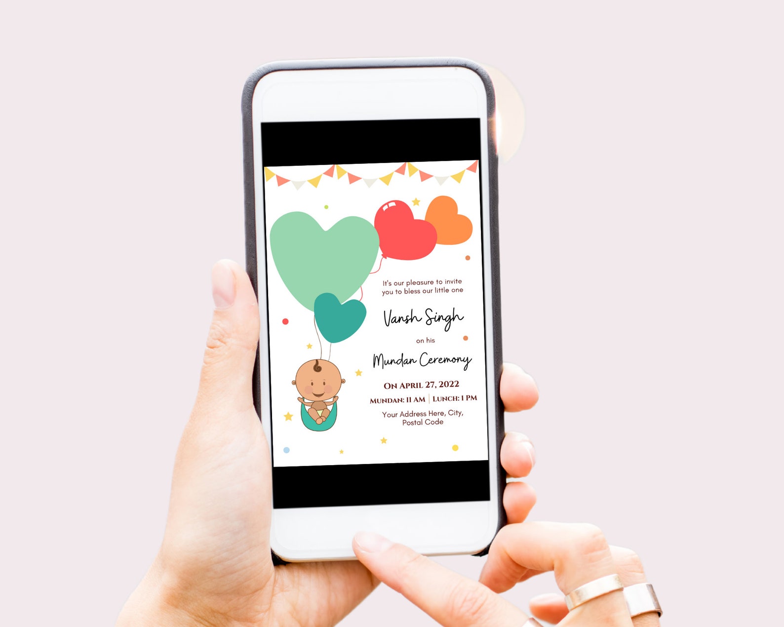 Mundan Ceremony Invitation Mundan Invitation Mundan Invite - Etsy
