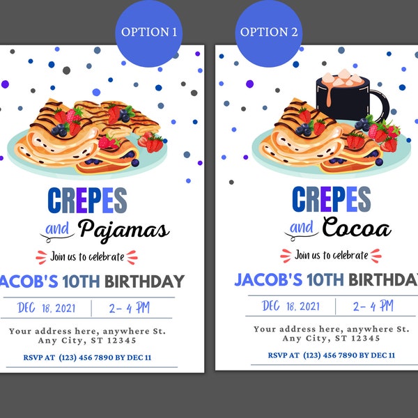 Breakfast Invitation - Etsy