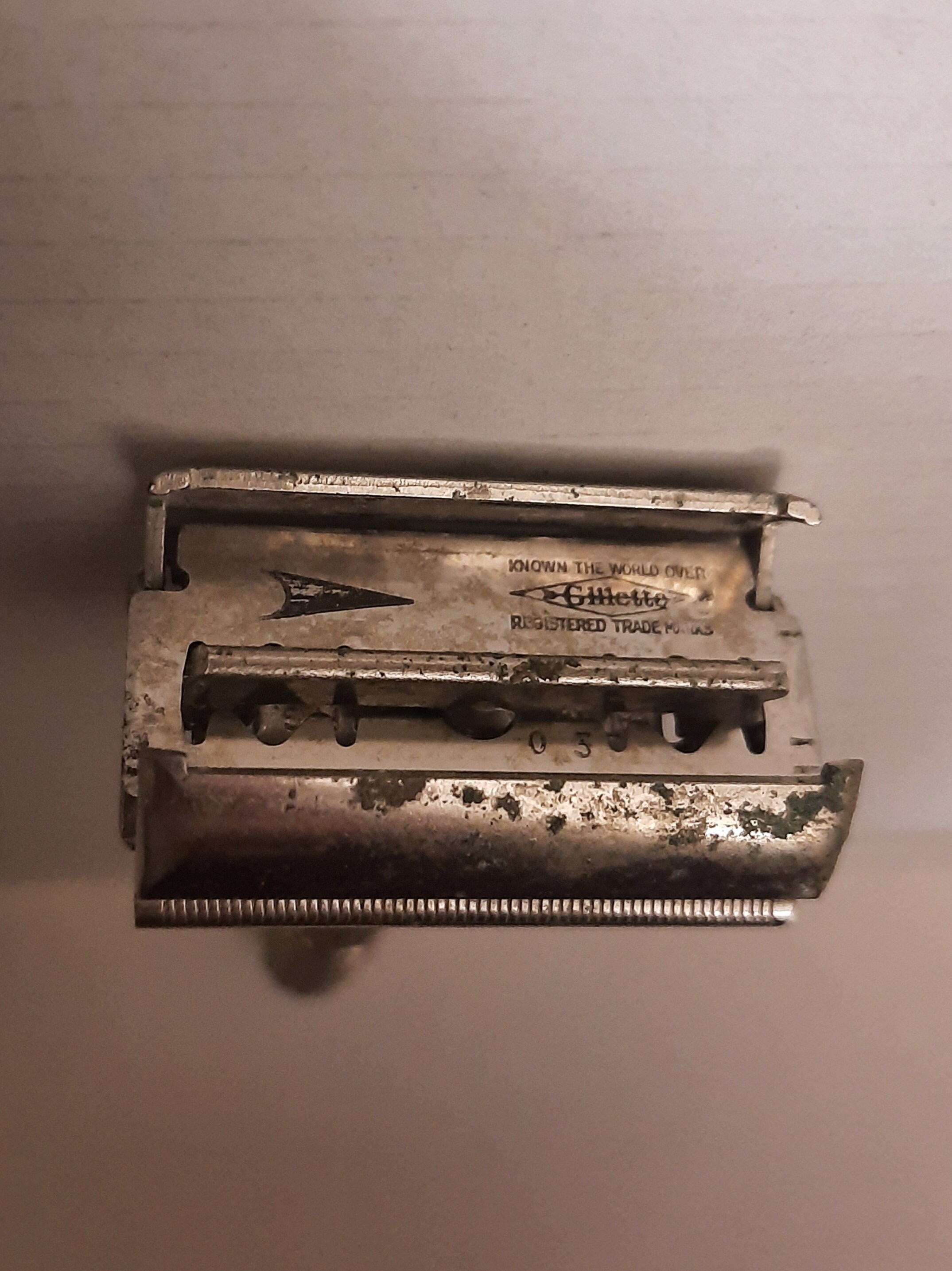 1960s Gillette Adjustable Razor With Pack of Wilkinson Sword Razor ...