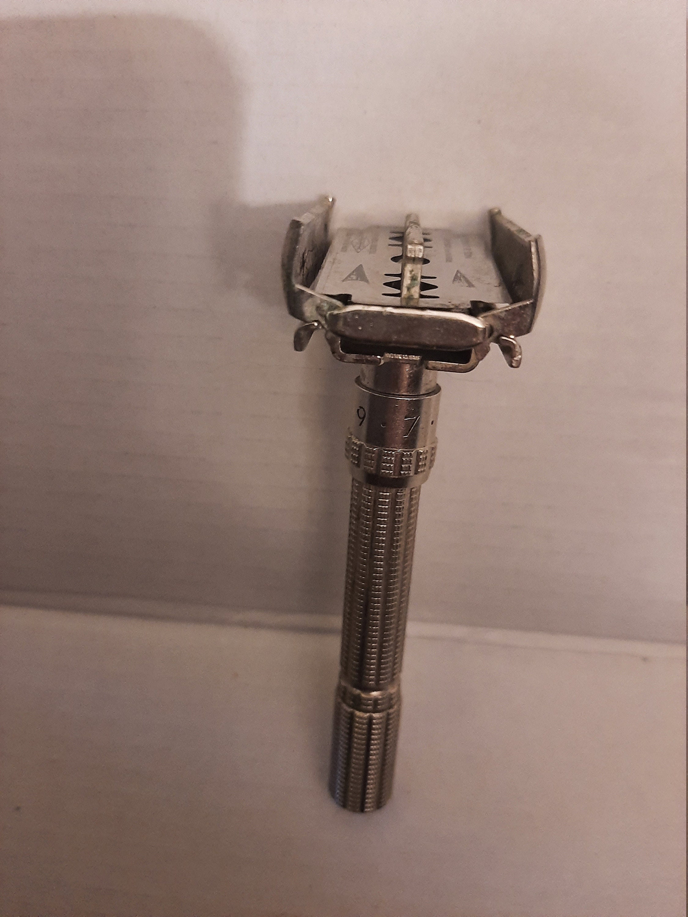 1960s Gillette Adjustable Razor With Pack of Wilkinson Sword Razor ...