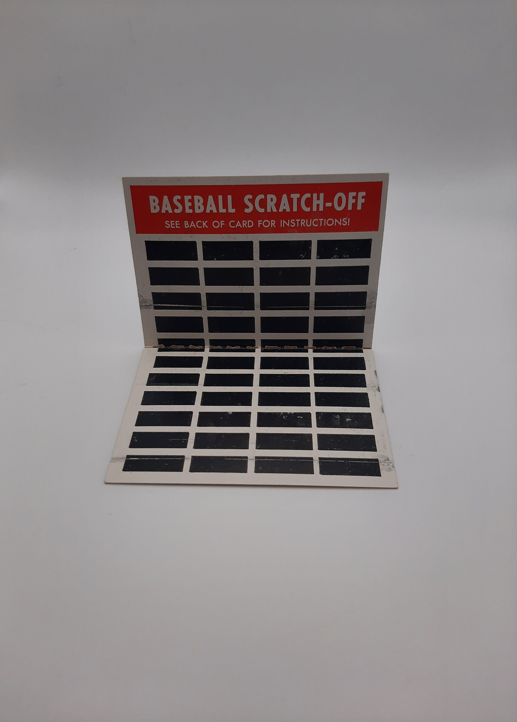 1970 Topps Baseball Scratch off Cards (unscratched) - Etsy