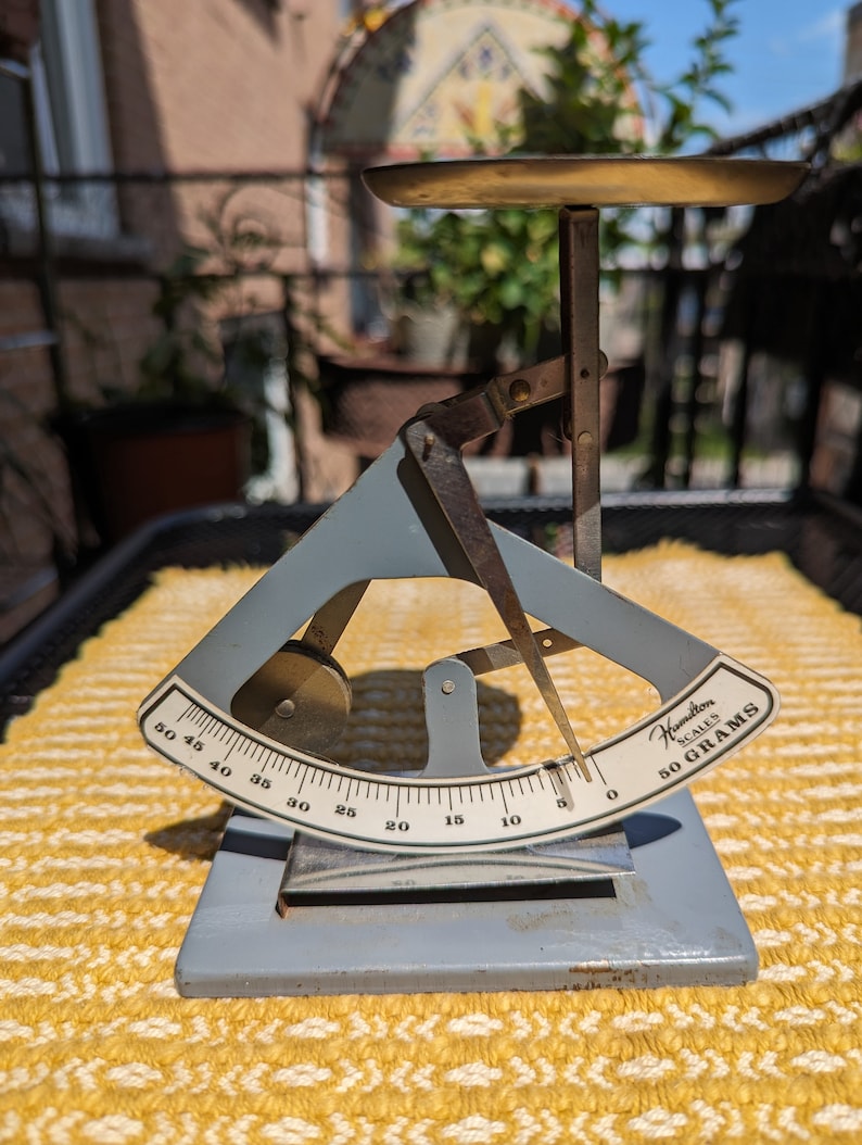 Vintage Hamilton 50 Gram Scale - Etsy