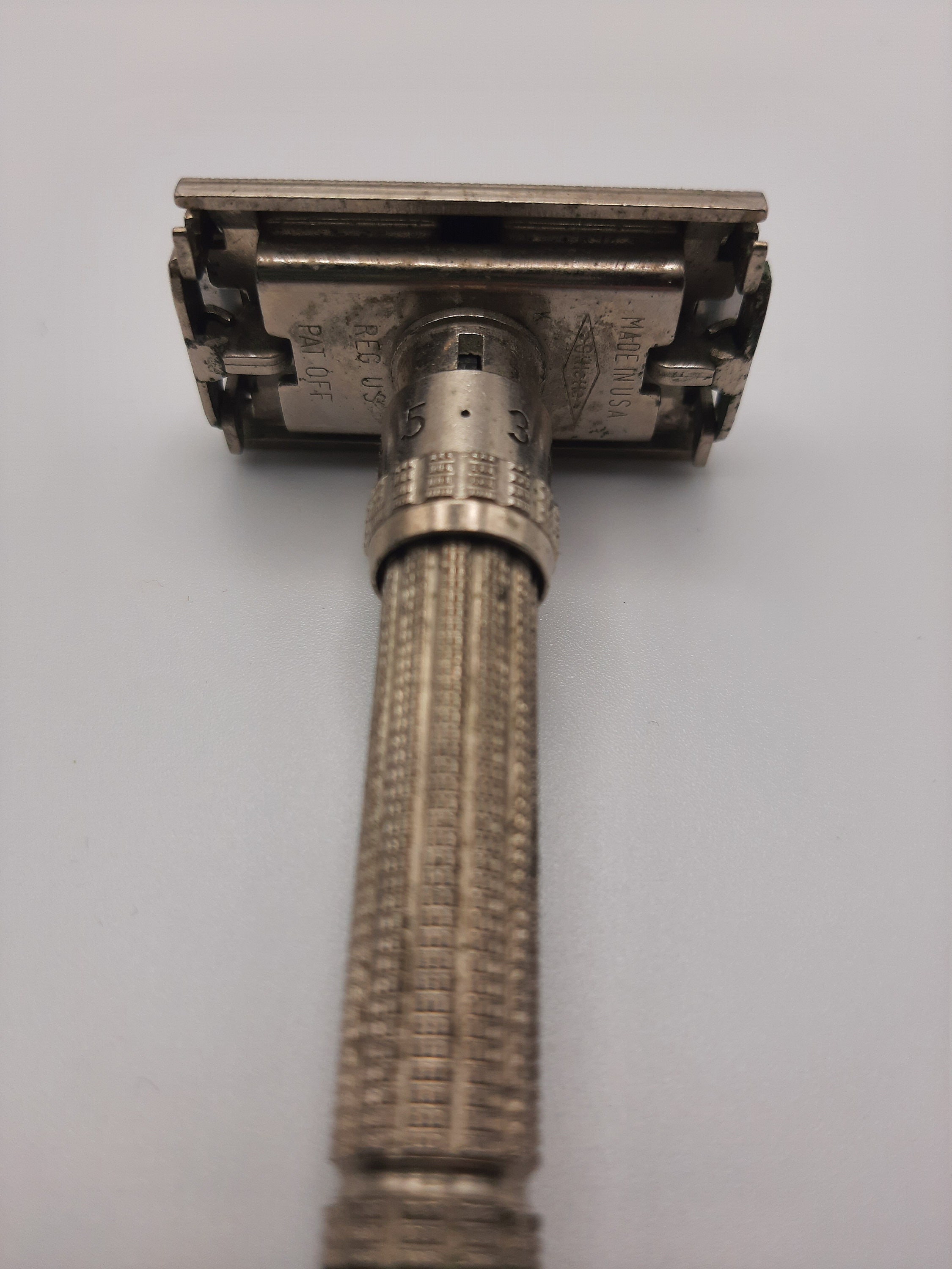 1960s Gillette Adjustable Razor With Pack of Wilkinson Sword Razor ...