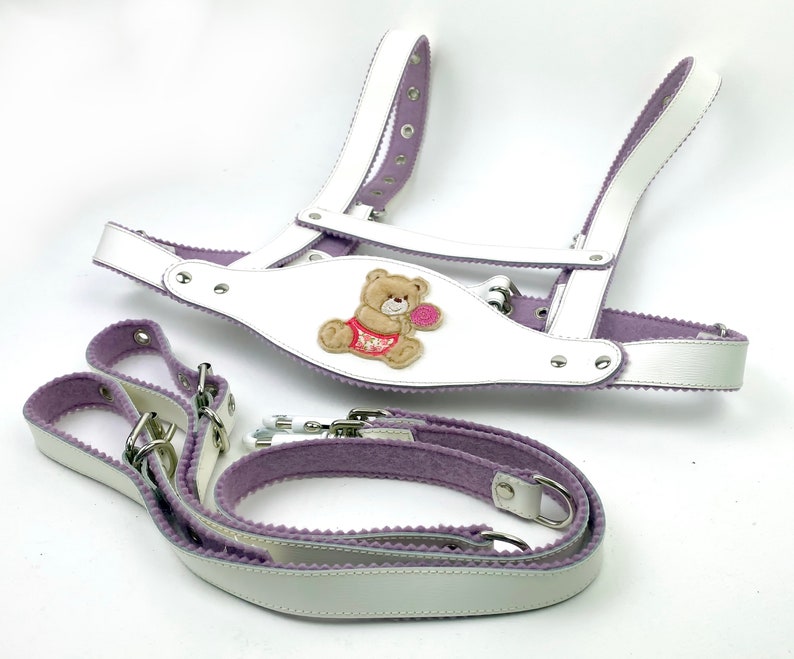 ABDL Baby Reins Adult Baby Leather Harness - Etsy