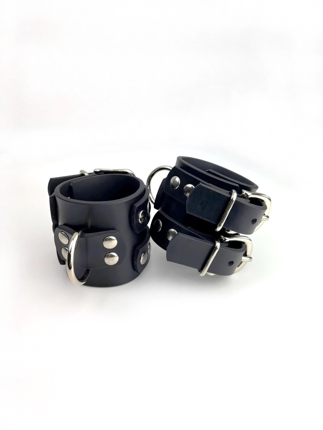 Rubber Wrist Cuffs – Heavy Presence, Industrial Craft, Made to Hold ...