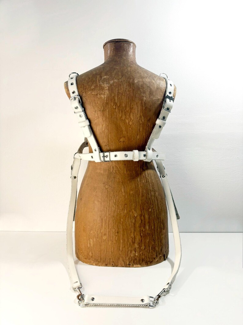 Handmade Baby Reins Style ABDL Harness – Adjustable Leather & Textile ...