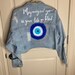 Evil Eye Jean Jacket - Etsy