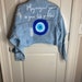 Evil Eye Jean Jacket - Etsy