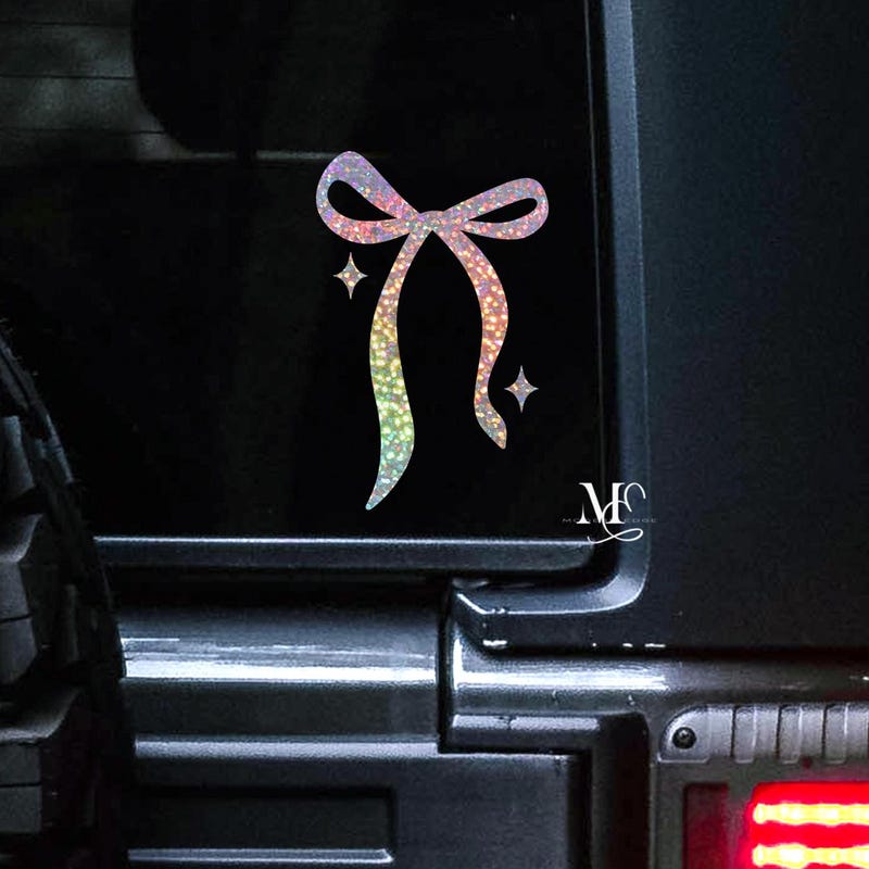 Cute Car Decals Bow - Etsy