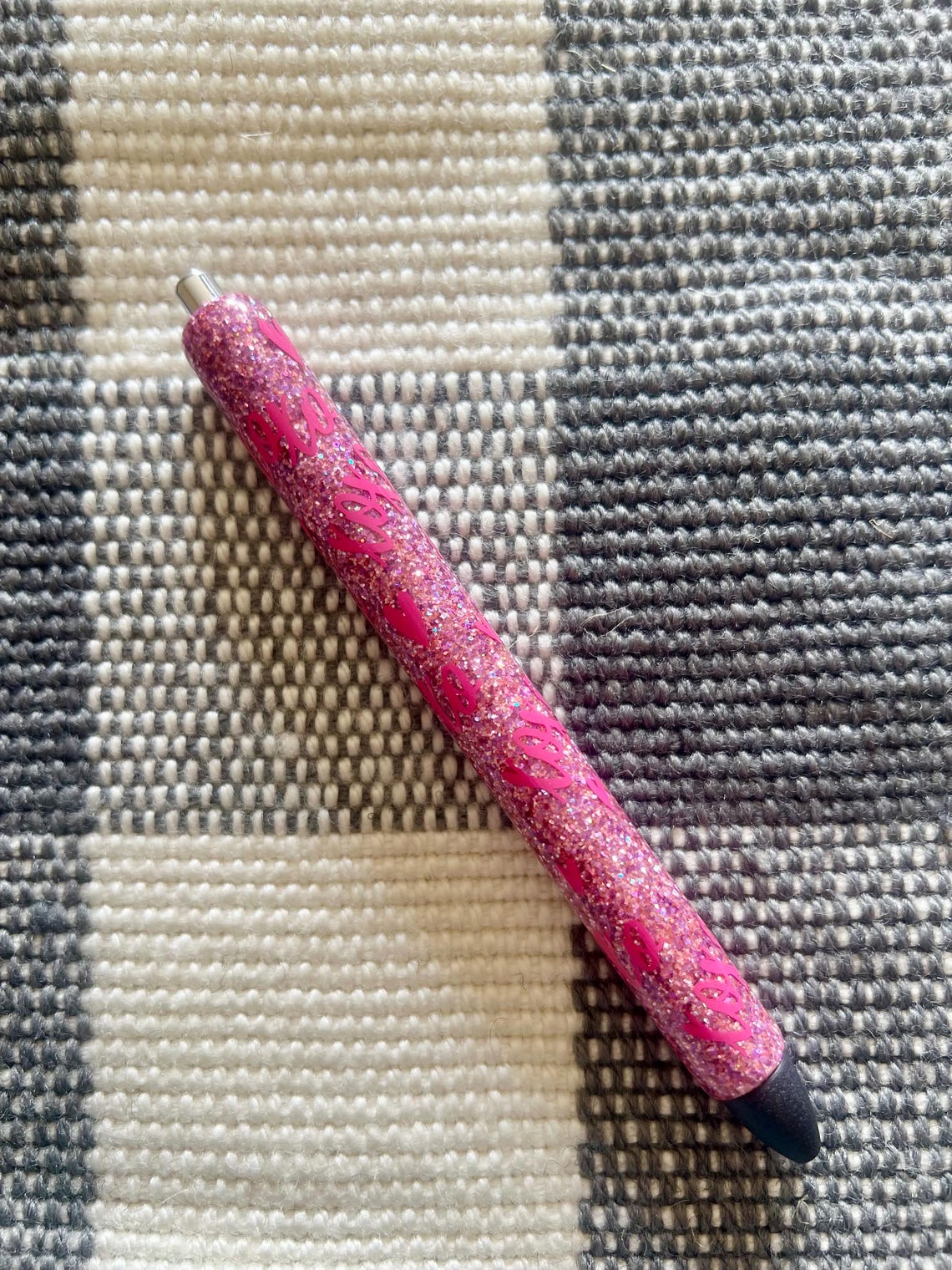Valentine's Glitter Gel Pens, Personalized Glitter Pen, Coquette Pen ...