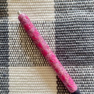 Valentine's Glitter Gel Pens, Personalized Glitter Pen, Coquette Pen ...
