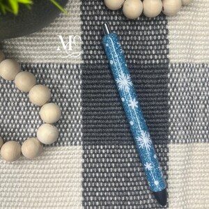 Christmas Glitter Gel Pens, Candy Cane Pen, Reindeer Pen, Snowman Pen ...