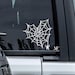 Spider Web Vinyl Car Decal, Heart Web Vinyl Sticker for Window ...