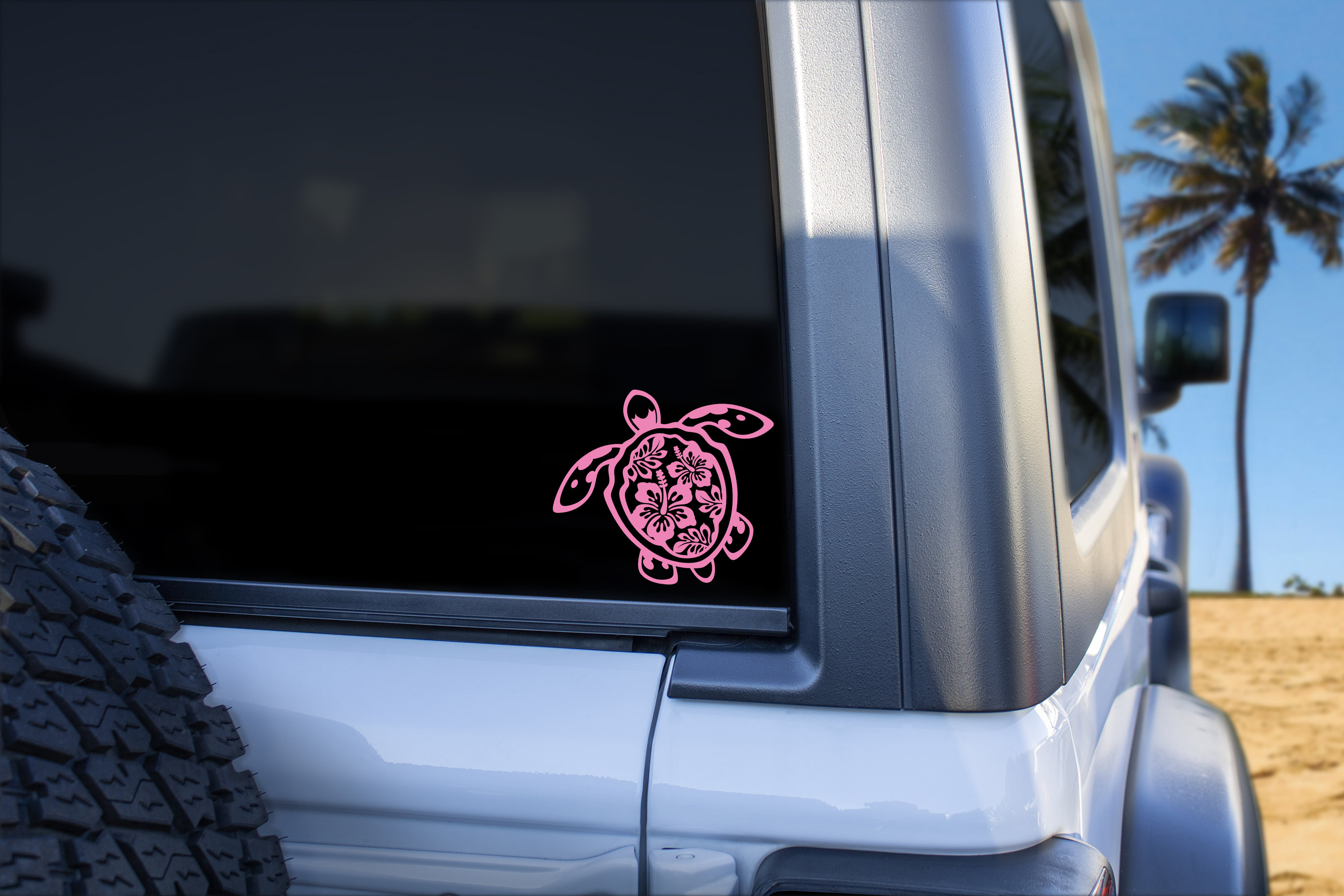 Turtle Car Stickers For Windows